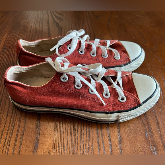 Converse | Shoes | Burnt Orange Low Top Converse | Poshmark